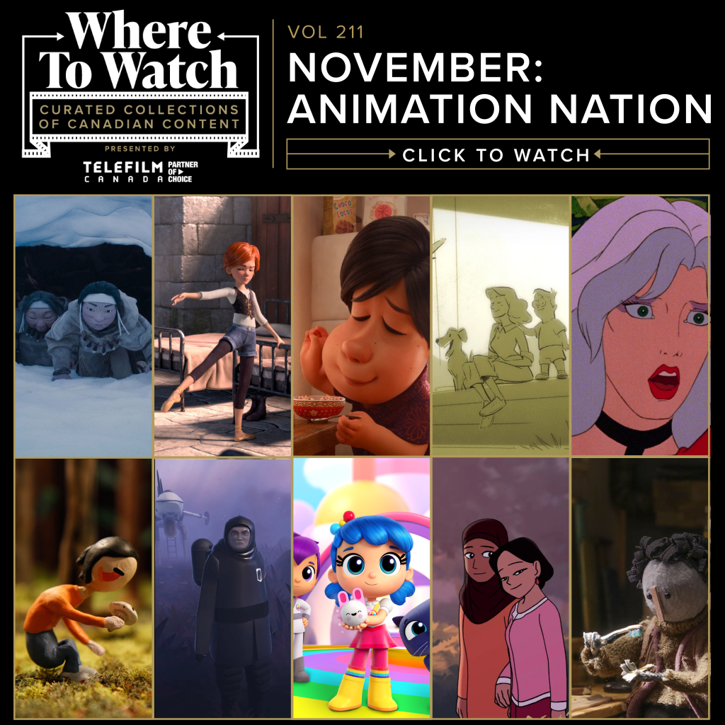 Where to Watch: November | Animation Nation - Academy.ca - Academy.ca