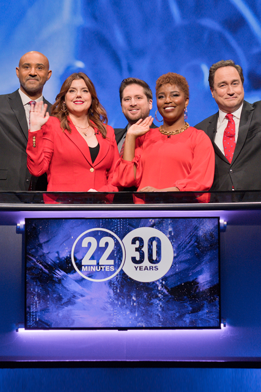 Jordan Foisy, Mark Critch, Jeremy Woodcock, Nigel Grinstead, Aisha ...